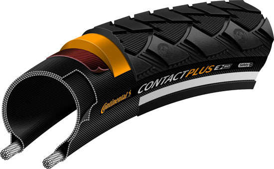 Continental Contact Plus Reflex Tire | Ascent Cycles