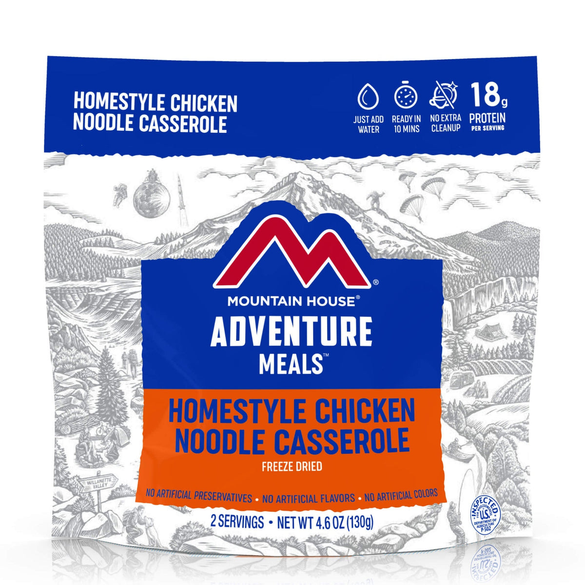 Mountain House Homestyle Chicken Noodle Casserole - Pouch – Mountain ...