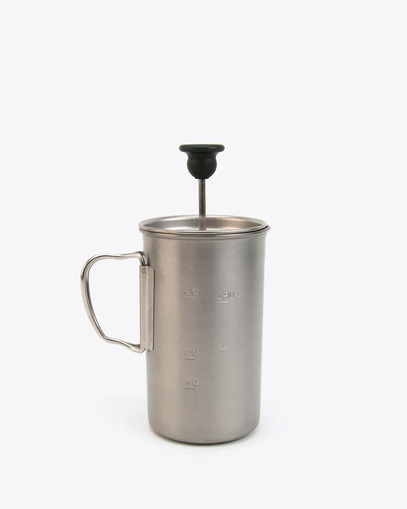 Snow Peak Titanium French Press – Snow Peak | Ascent Cycles